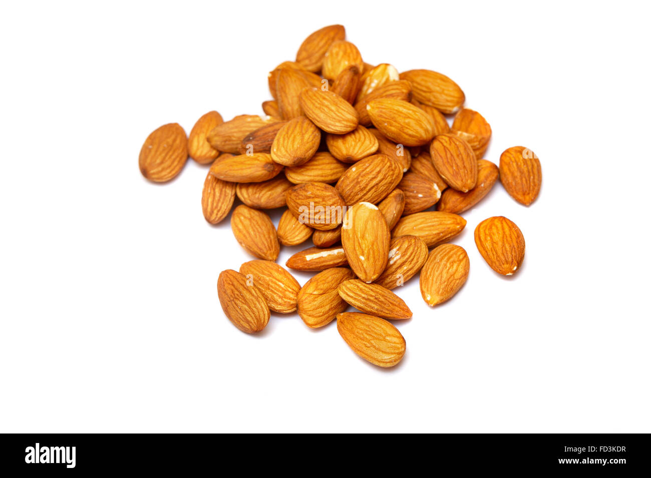 Nuts. Almonds close up. Raw food diet Stock Photo - Alamy