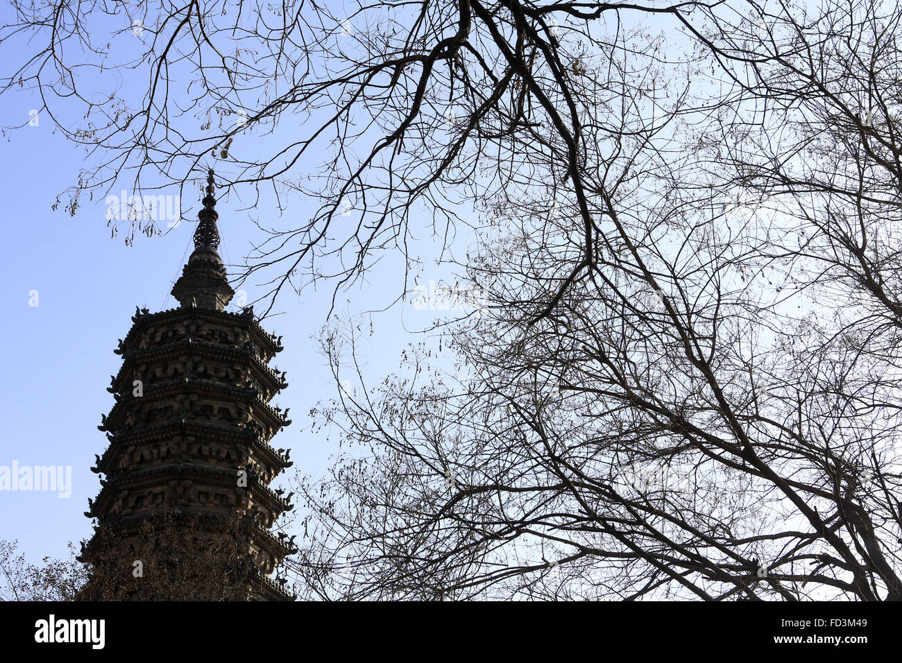 linji Temple Zhengding County Shijiazhuang City Hebei Province China ...
