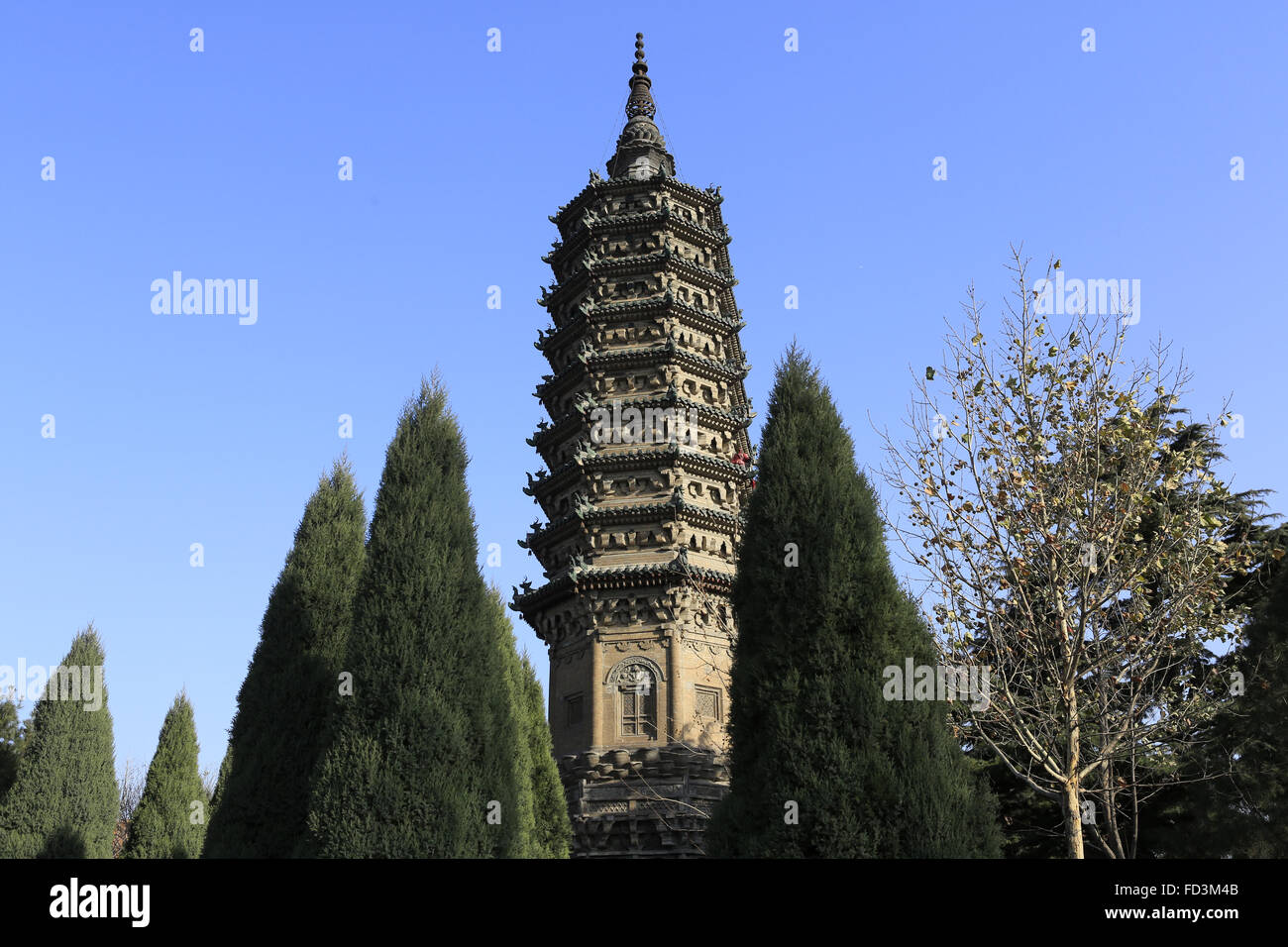 linji Temple Zhengding County Shijiazhuang City Hebei Province China ...
