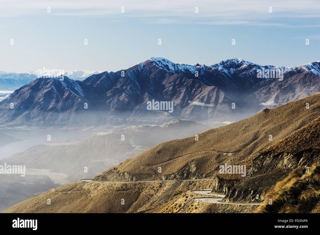 Treble cone ski resort hi-res stock photography and images - Alamy