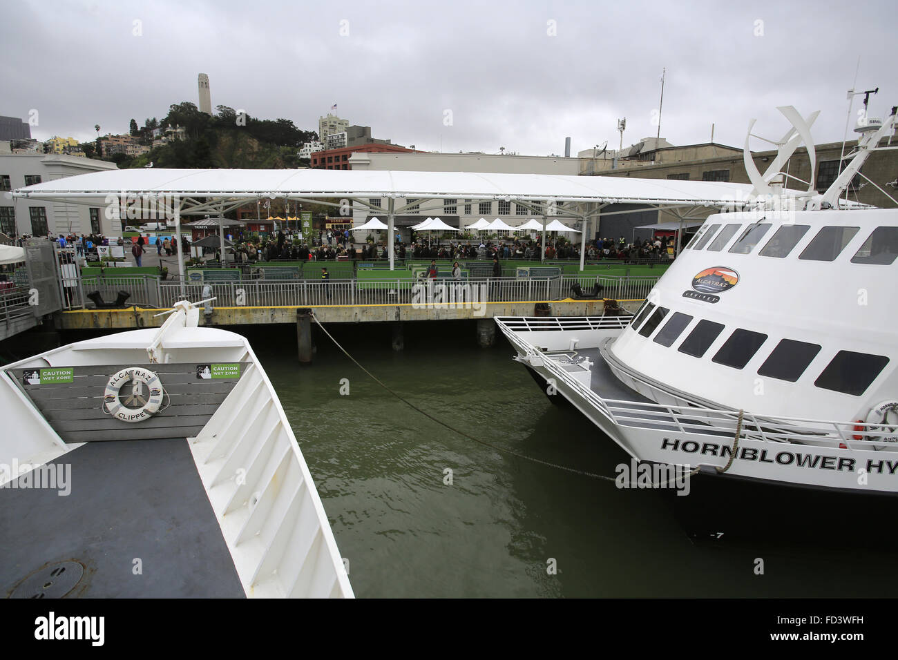Alcatraz boat San Francisco USA Stock Photo - Alamy