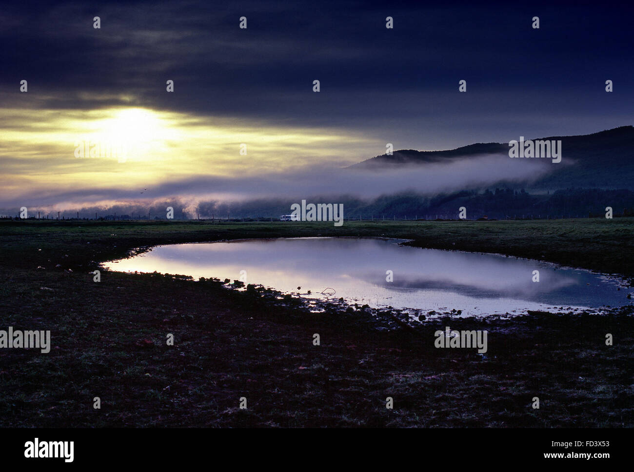 Winter North Pole Village Mohe County Heilongjiang Province China Stock ...