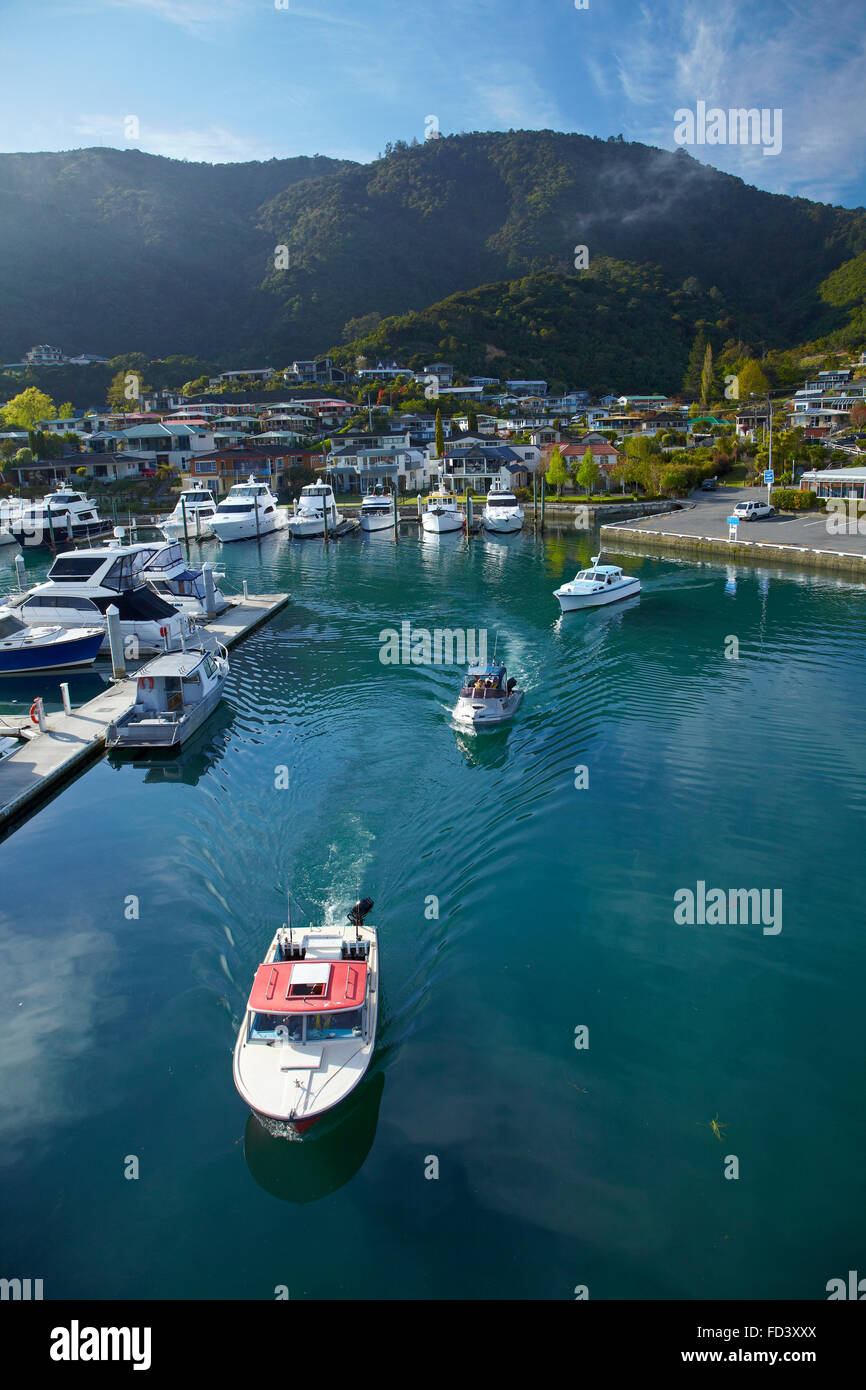 Picton marina new zealand hi-res stock photography and images - Alamy