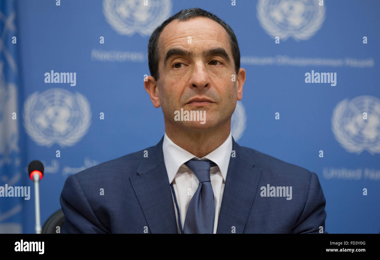 New York, United States. 27th Jan, 2016. Michael Liebreich, Founder and ...