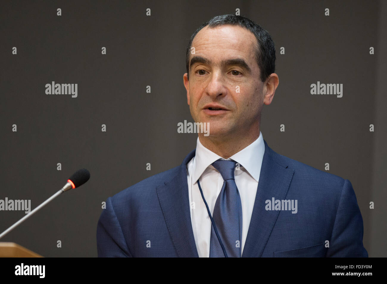 New York, United States. 27th Jan, 2016. Michael Liebreich, Founder and ...