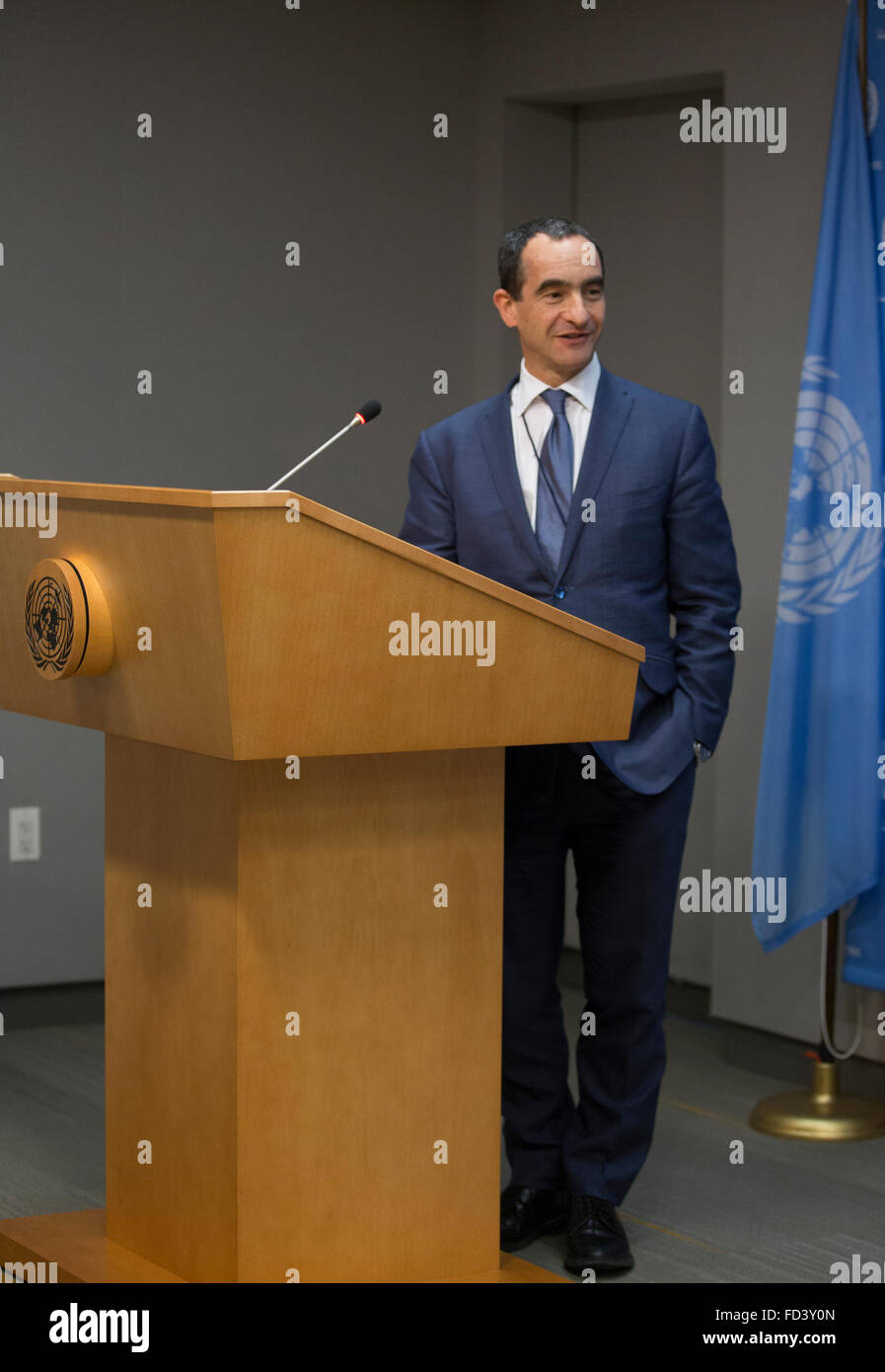New York, United States. 27th Jan, 2016. Michael Liebreich, Founder and ...