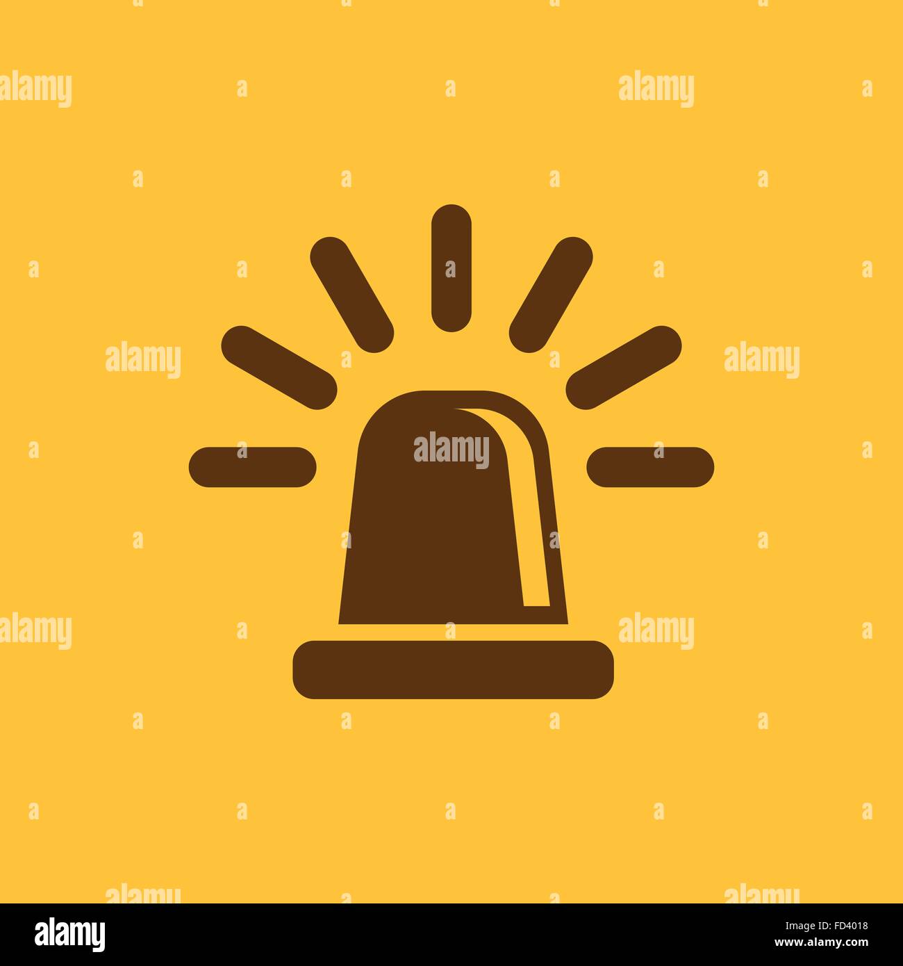 Emergency beacon icon hi-res stock photography and images - Alamy