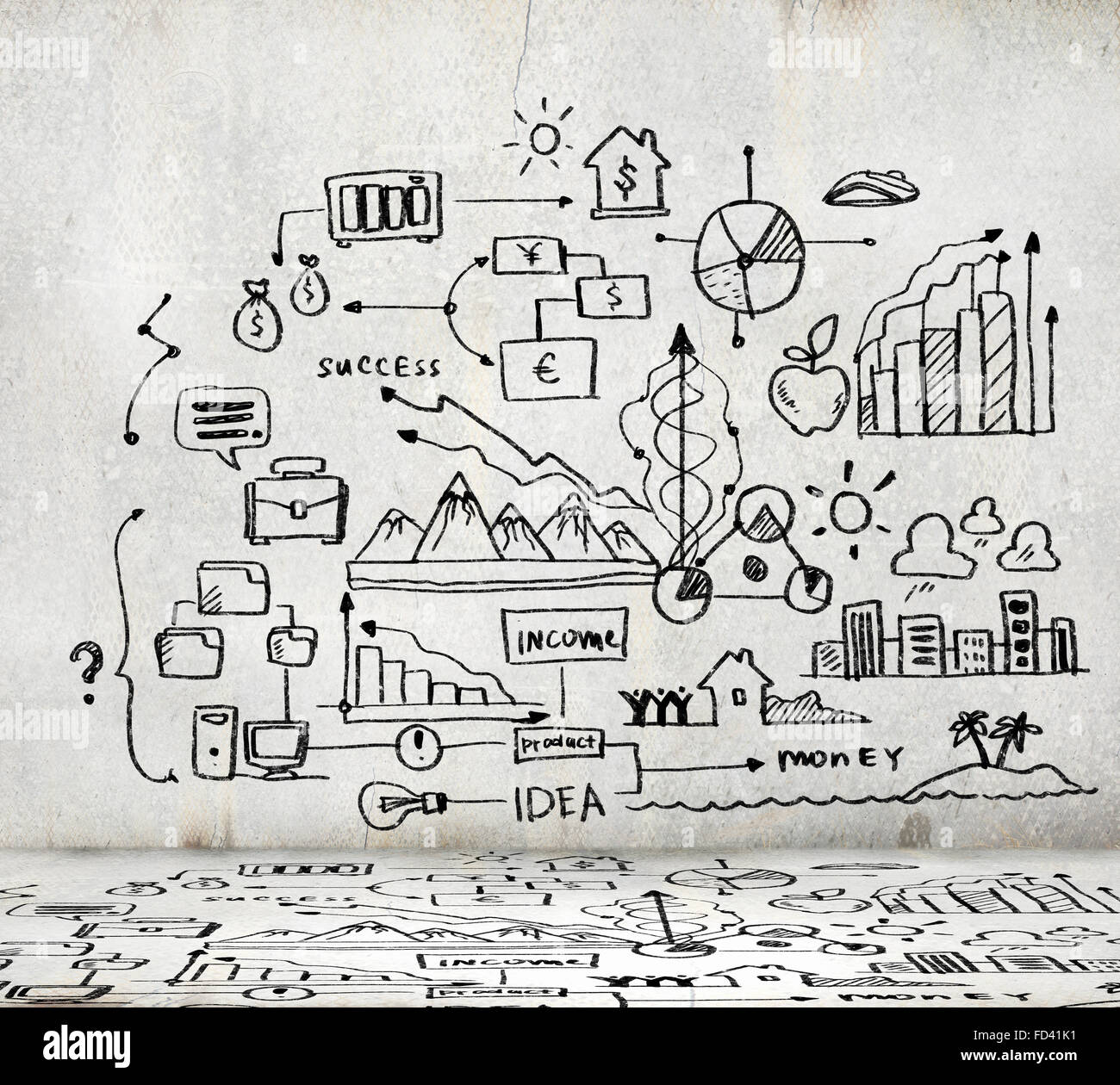 Summit diagrams hi-res stock photography and images - Alamy