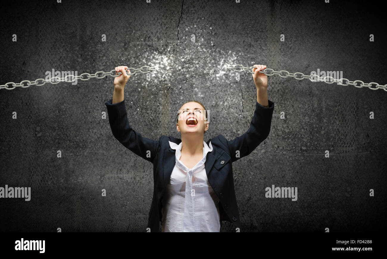 Breaking the chain hi-res stock photography and images - Alamy