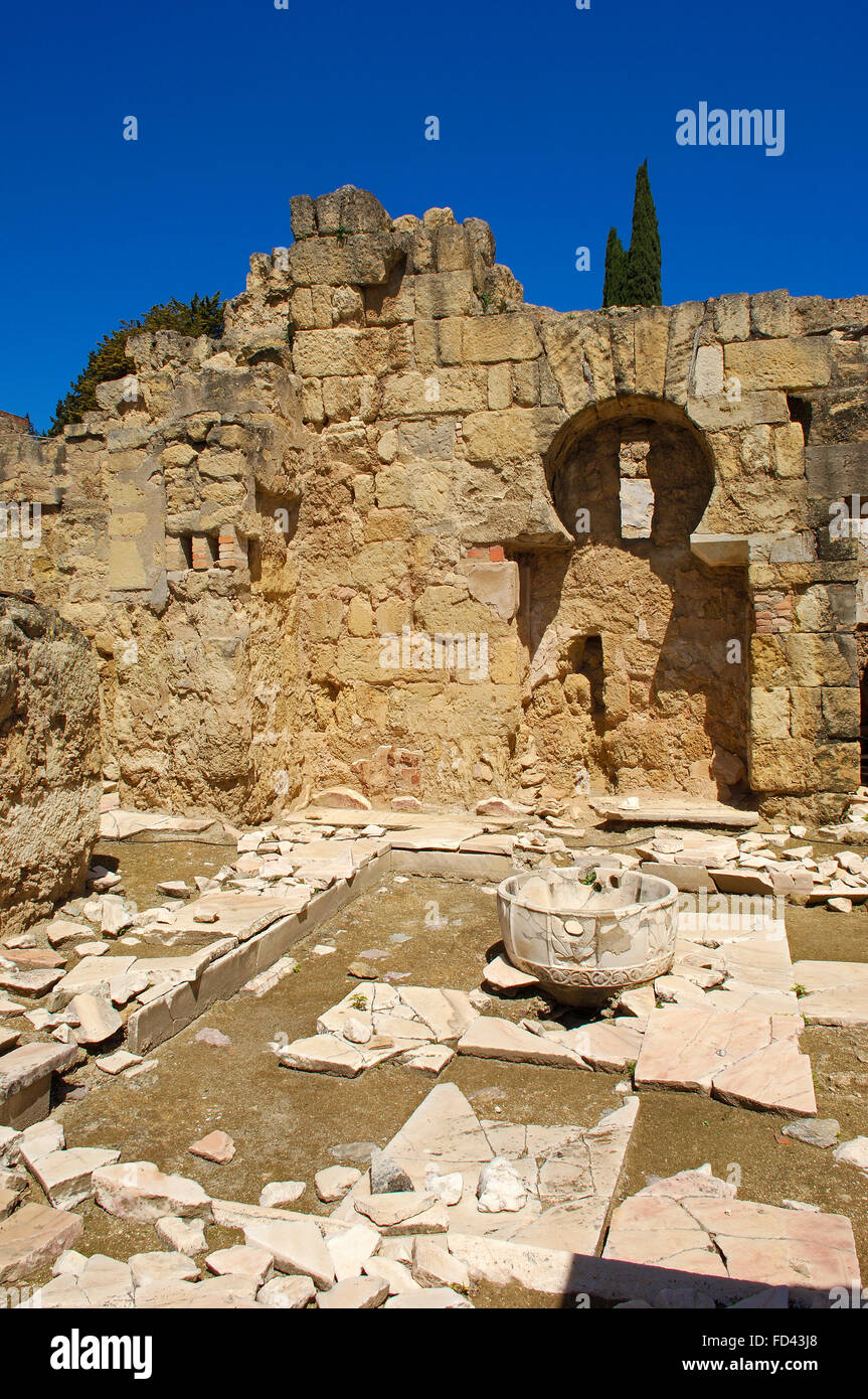 Ruins of Medina Azahara, palace built by caliph Abd al-Rahman III ...