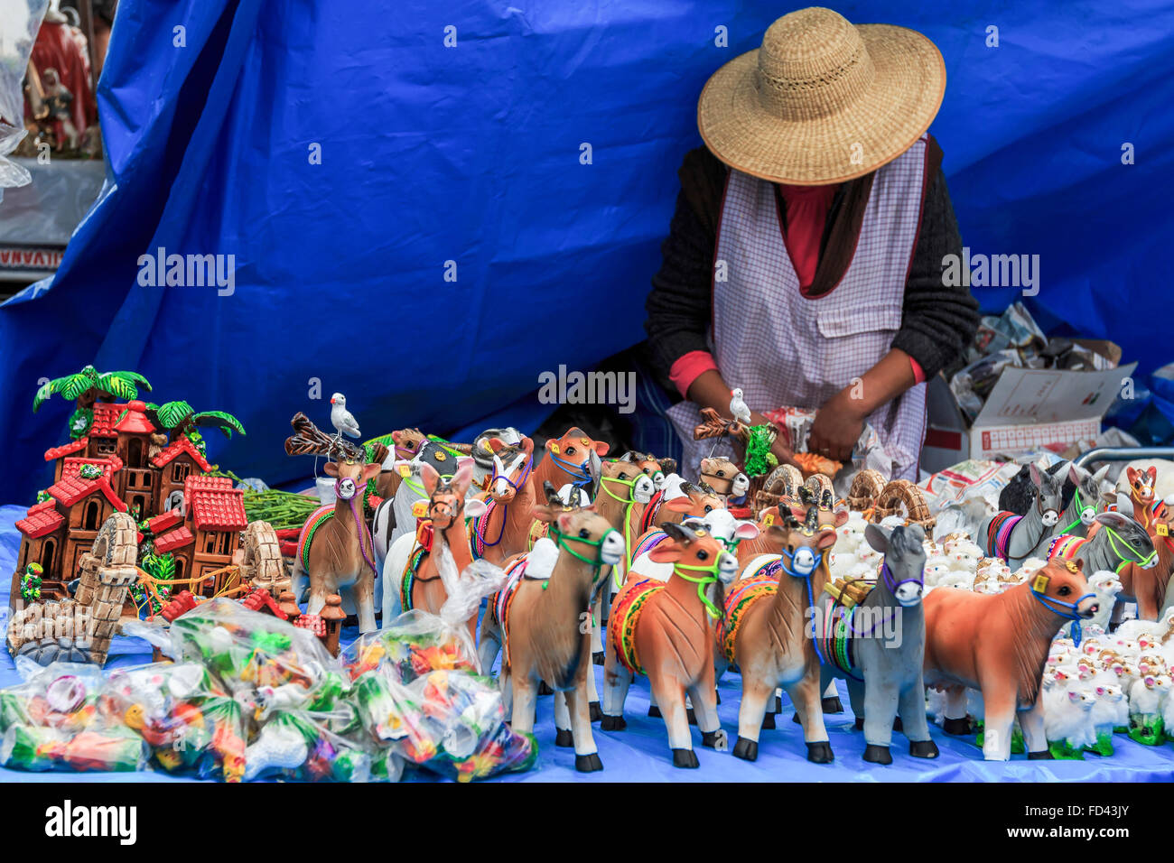 Street market, Cusco, Peru Stock Photo - Alamy