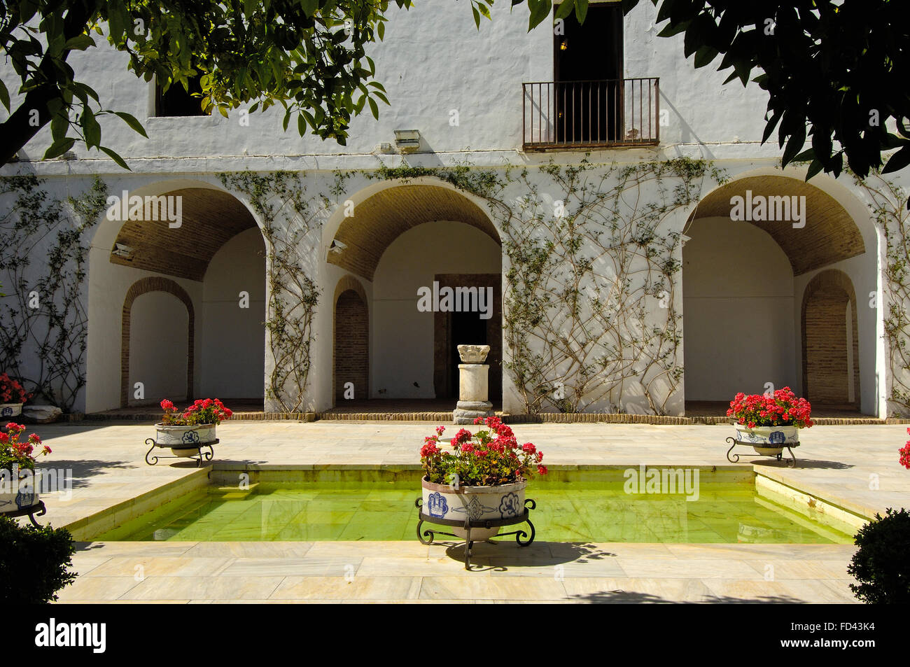 The Alcazar of Catholic Kings. Cordoba. Andalusia. Spain Stock Photo ...