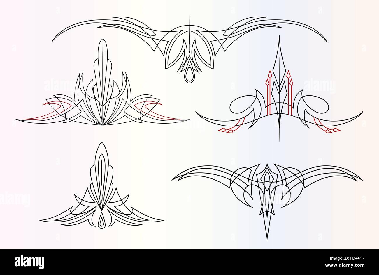 Pinstriping hi-res stock photography and images - Alamy