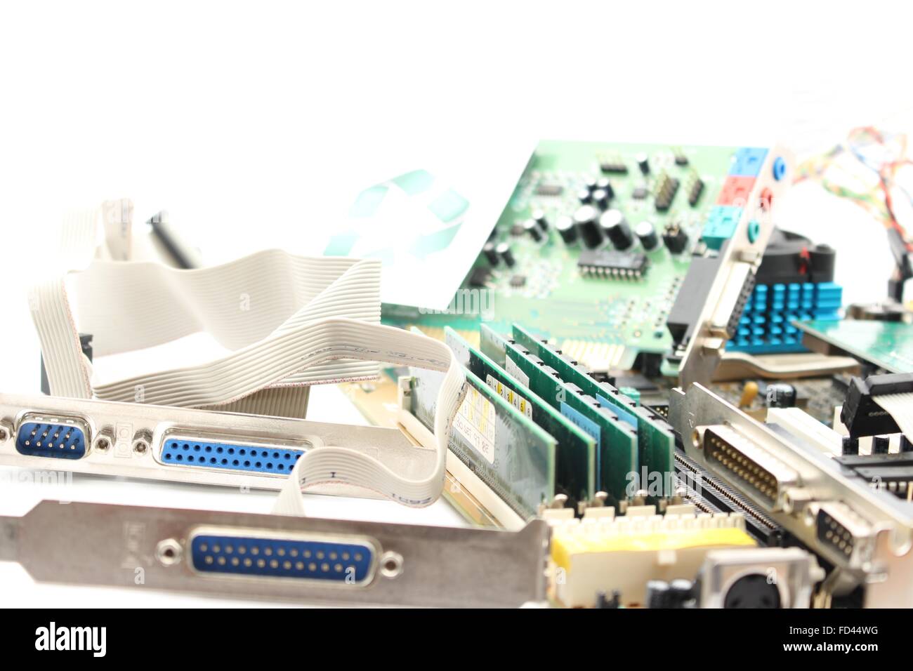 Electronic circuit boards stack hi-res stock photography and images - Alamy