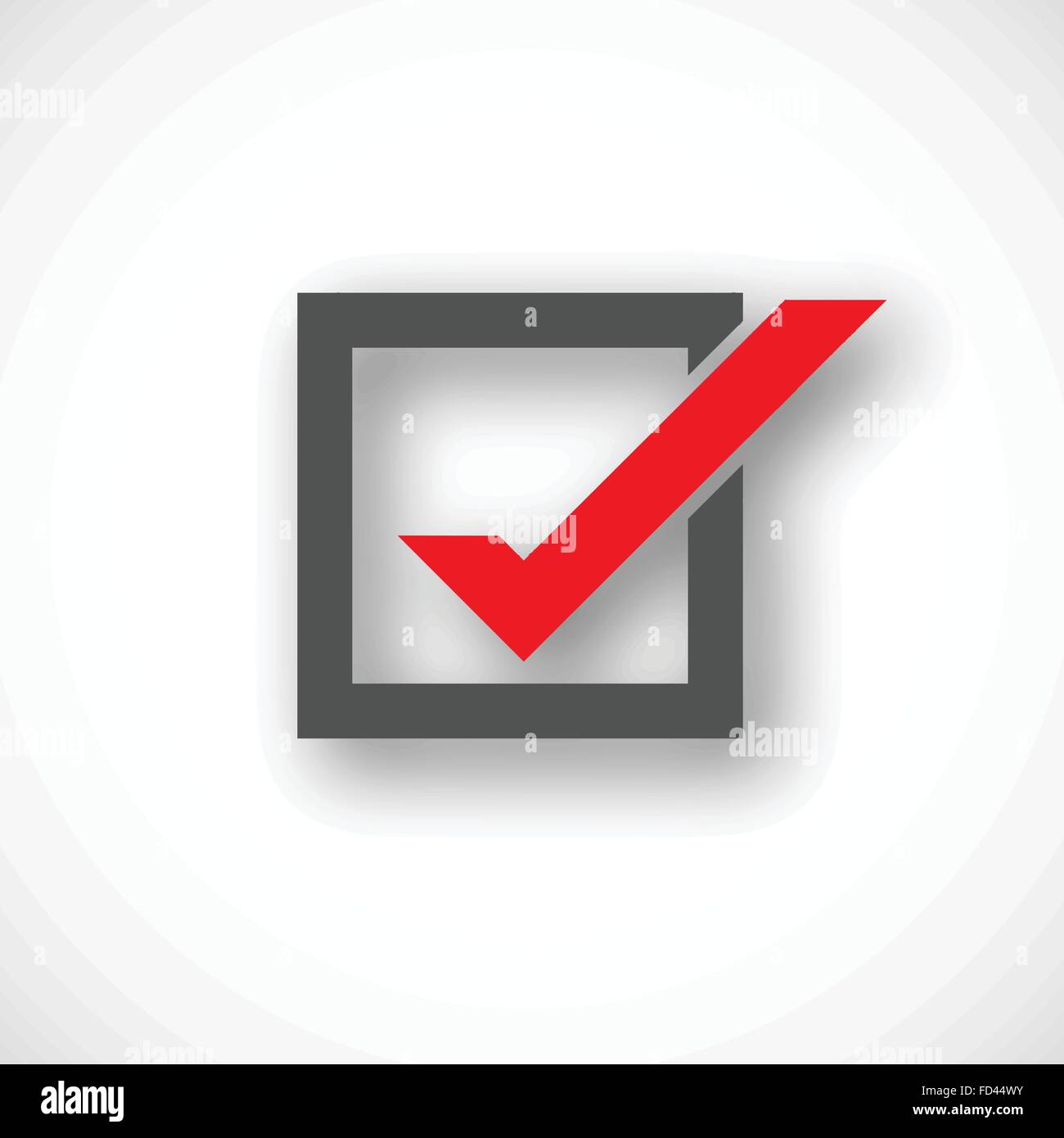 Check mark symbol Stock Vector Image & Art - Alamy