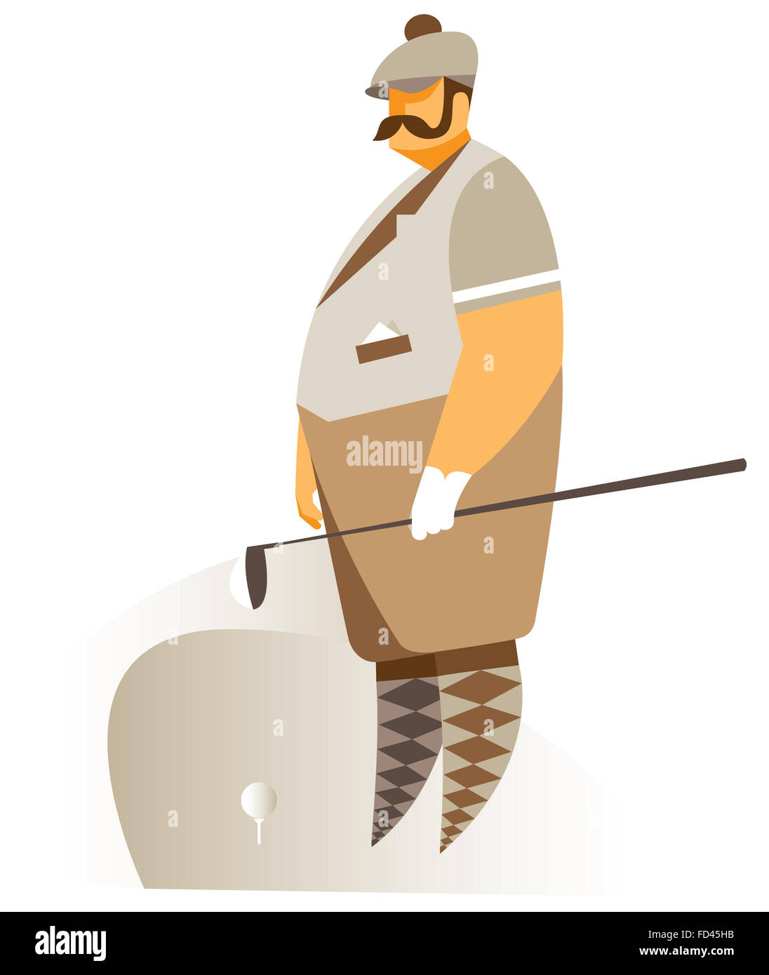 Retro golf club hi-res stock photography and images - Alamy