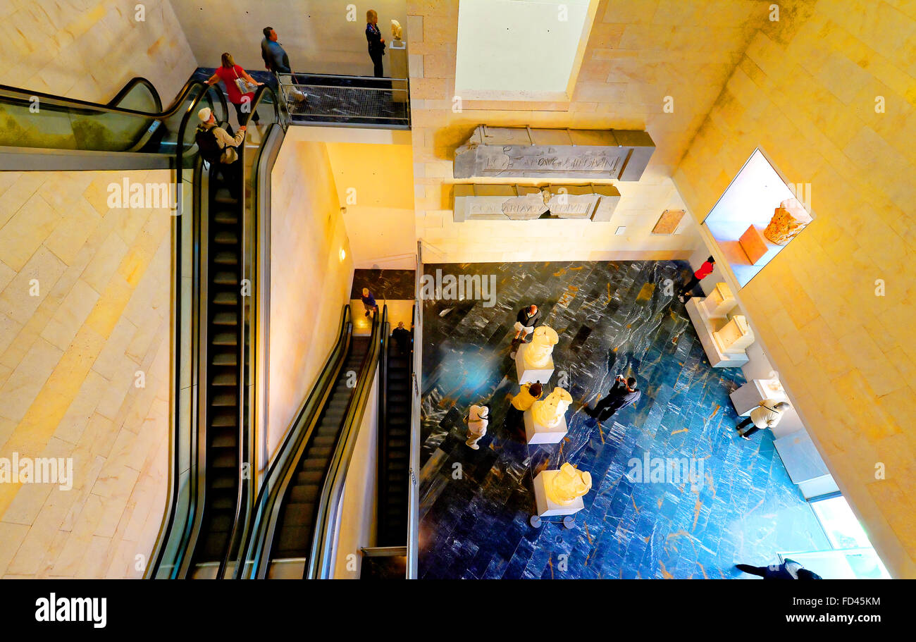 Spain Cartagena Roman Amphitheatre arena museum Stock Photo - Alamy