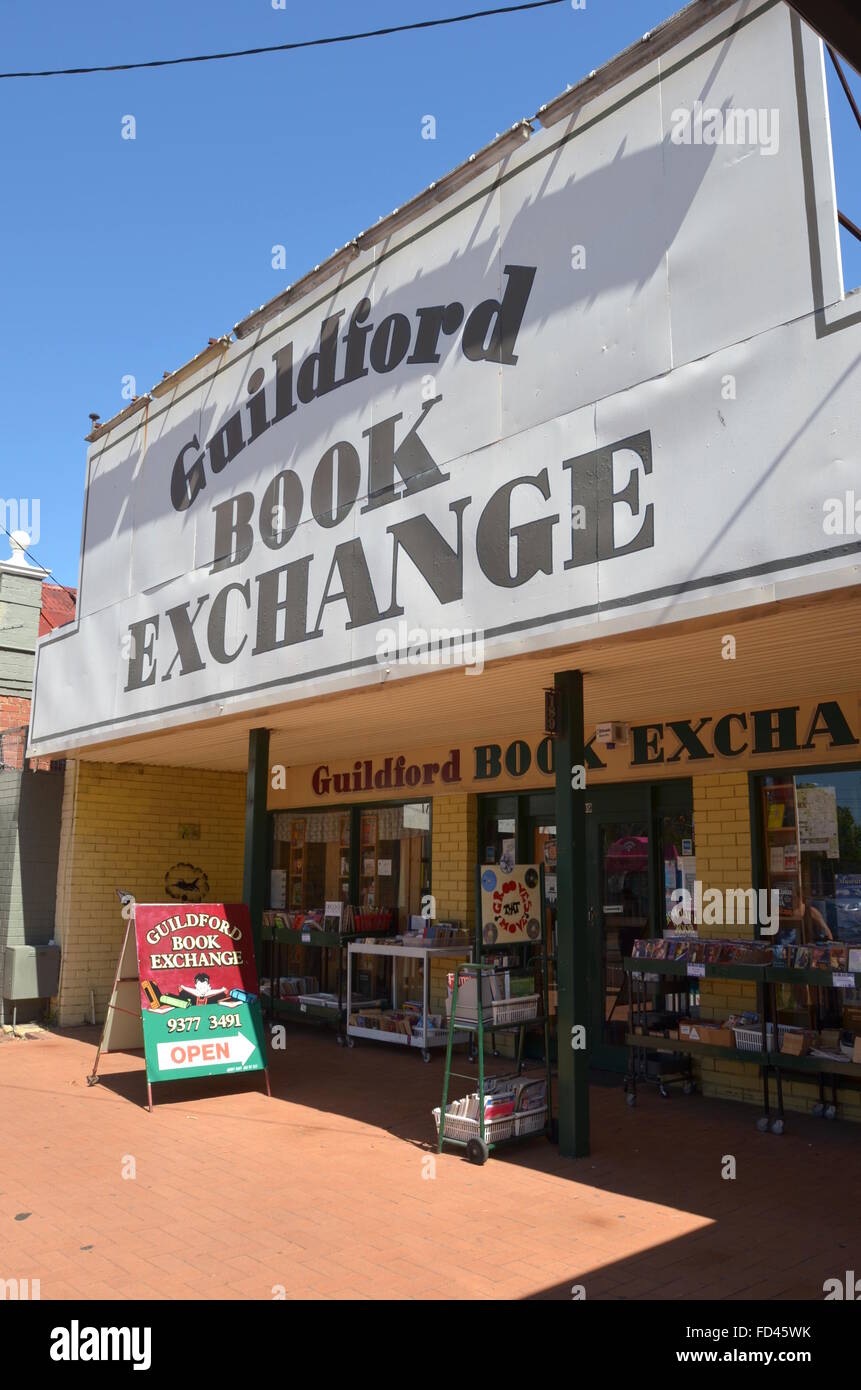 Guildford book exchange on the James Street antique strip, Guildford ...