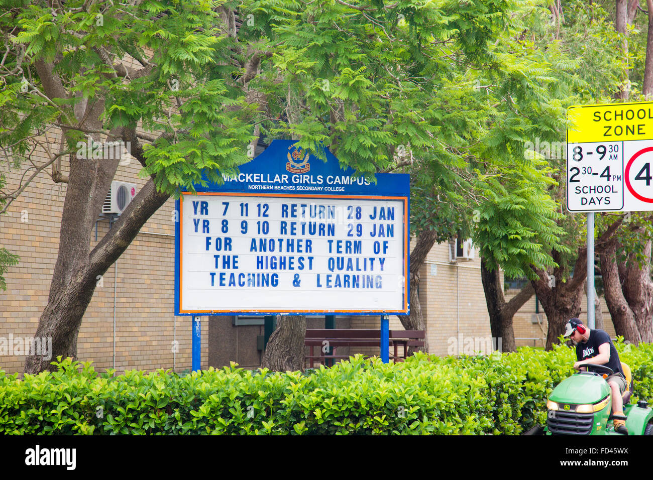 Mackellar secondary girls school in manly vale,Sydney,New south wales ...