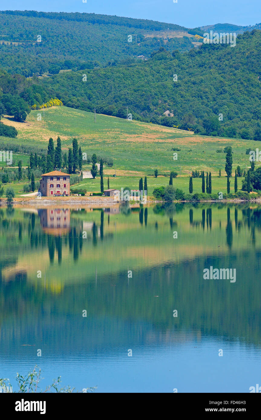 Corbara lake. Lago di Corbara. Tiber Valley. Todi. Umbria. Italy ...