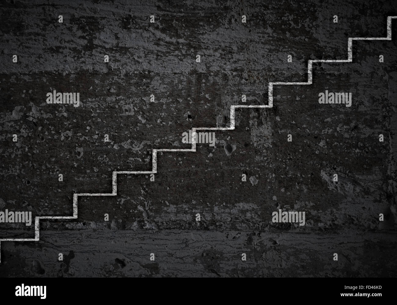 Background image of success ladder. Promotion and achievement Stock ...