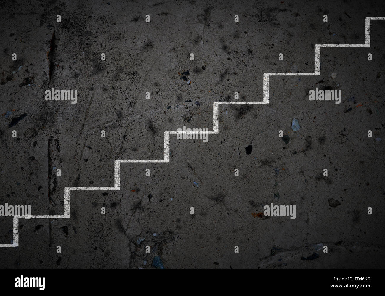 Background image of success ladder. Promotion and achievement Stock ...