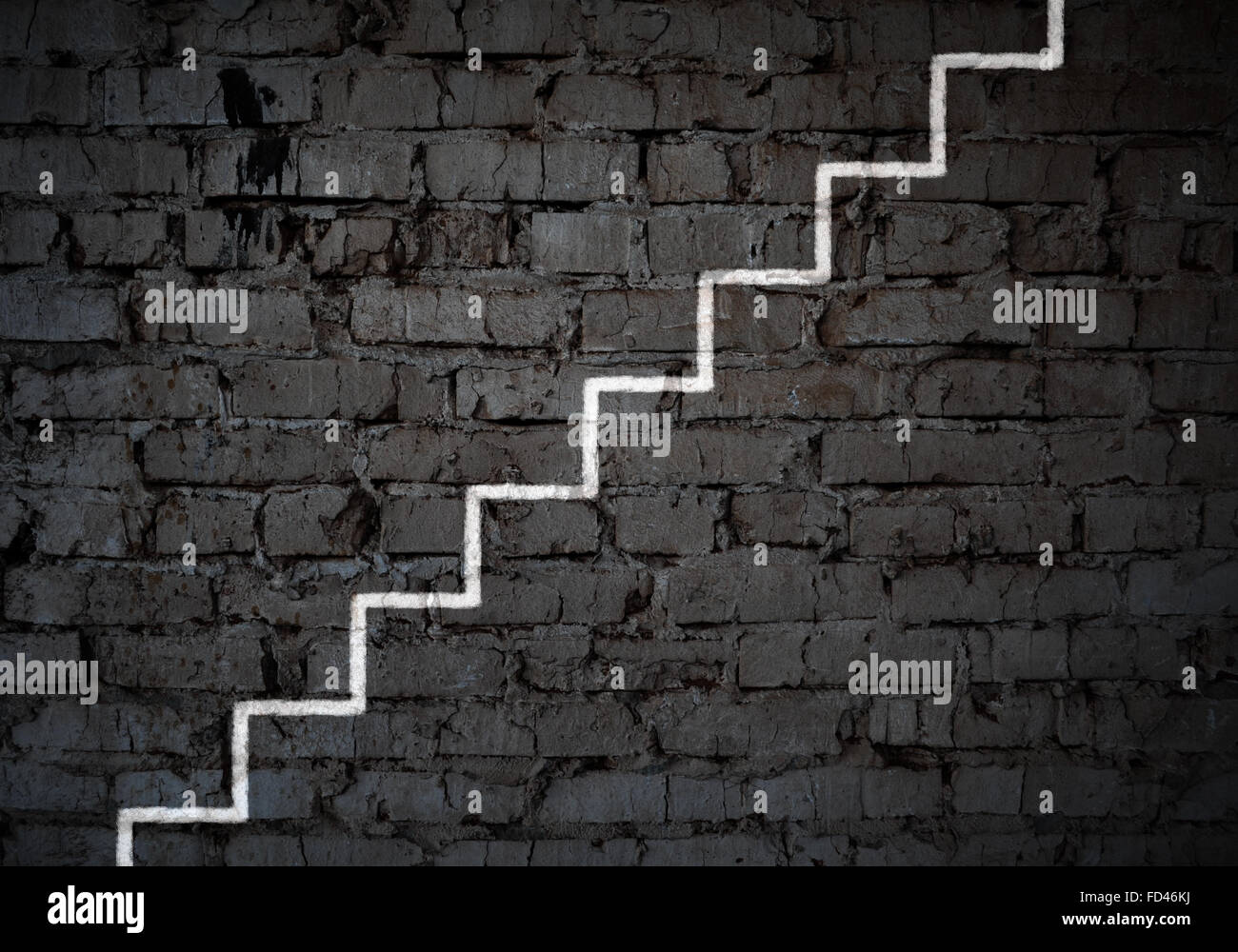 Background image of success ladder. Promotion and achievement Stock ...