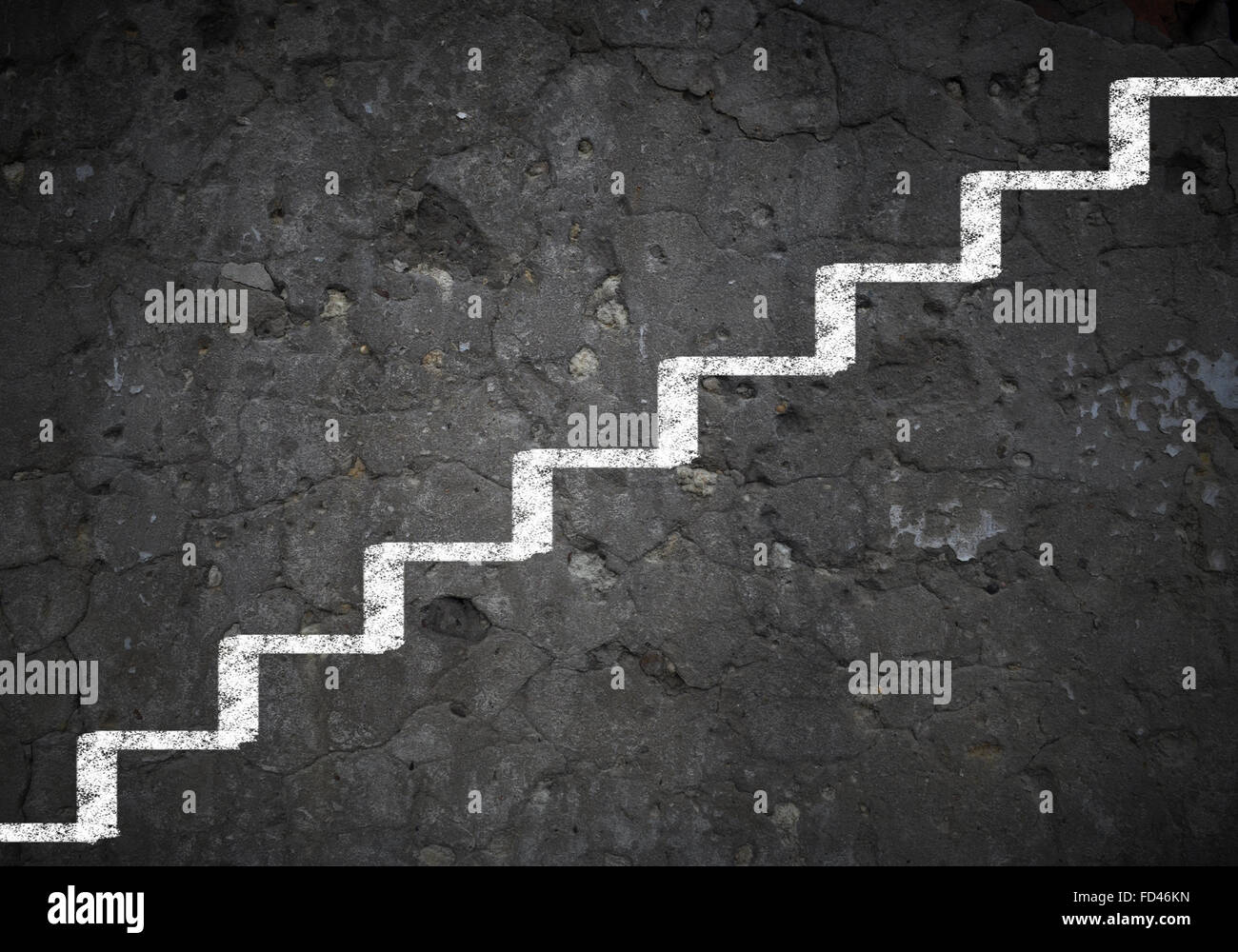 Background image of success ladder. Promotion and achievement Stock ...