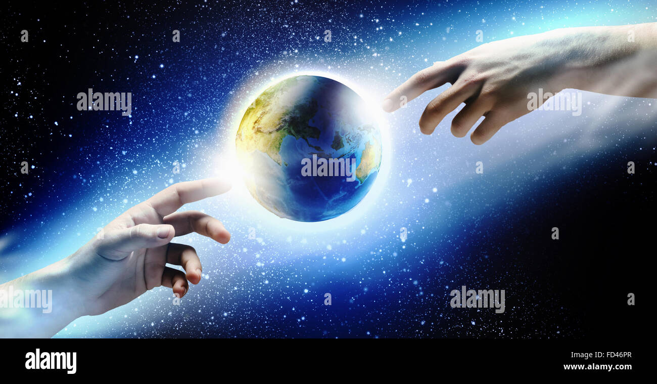 The atlas by michelangelo hi-res stock photography and images - Alamy