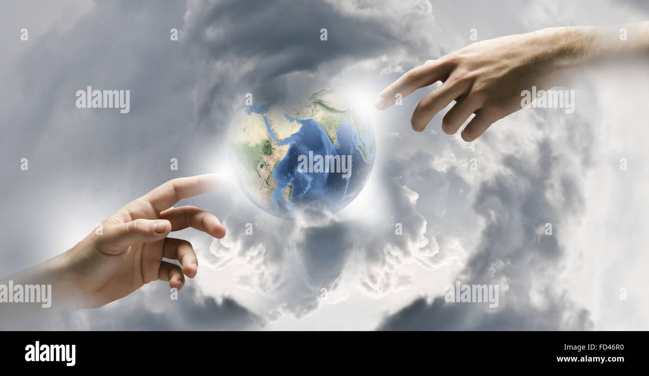 The atlas by michelangelo hi-res stock photography and images - Alamy