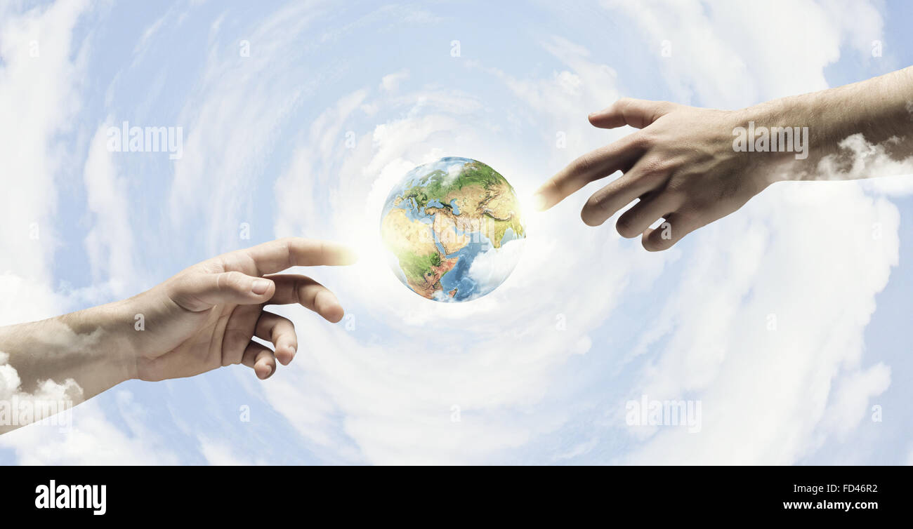 The atlas by michelangelo hi-res stock photography and images - Alamy
