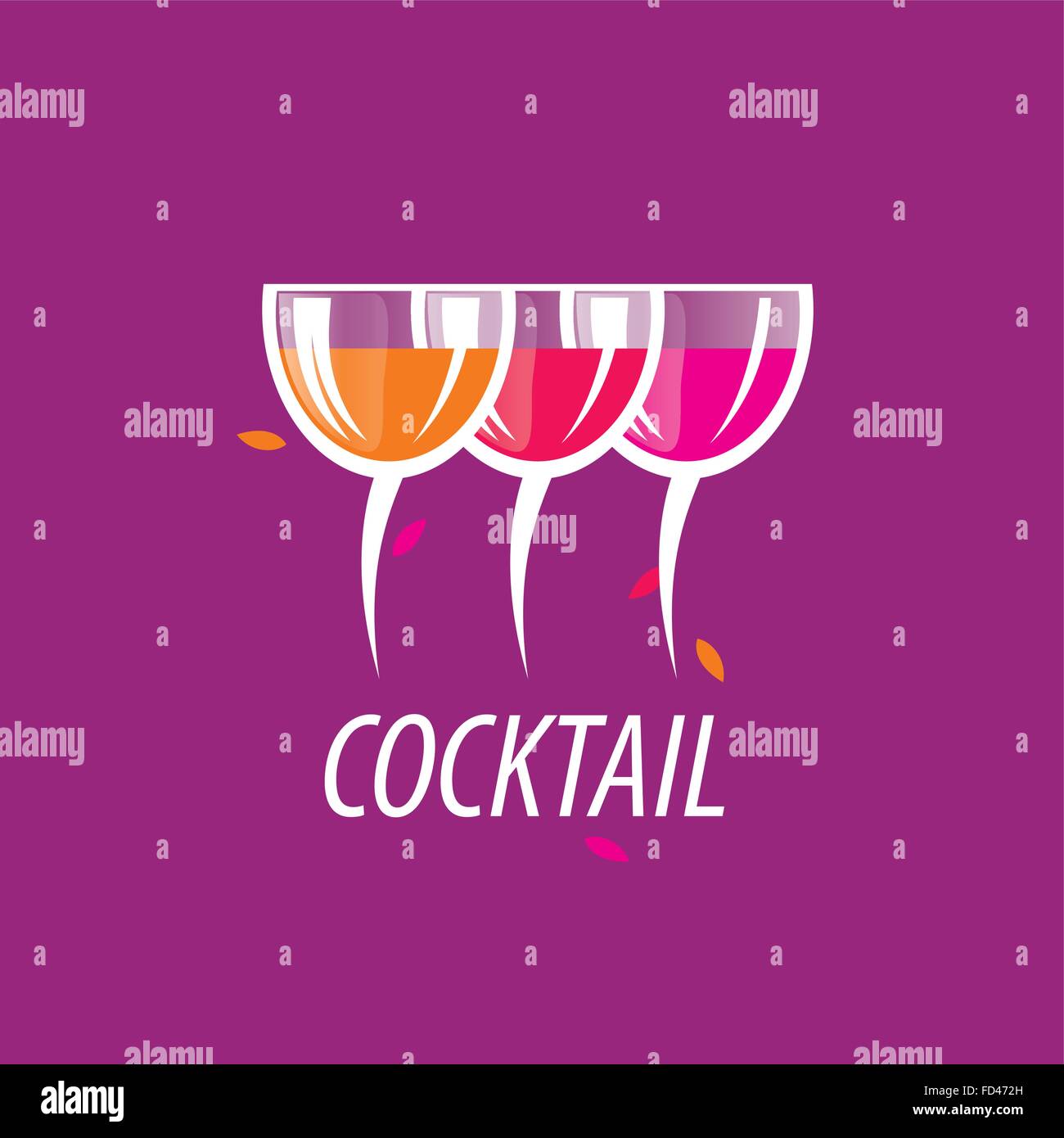 alcoholic cocktails logo Stock Vector Image & Art - Alamy