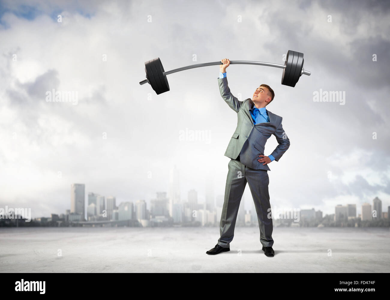 Lifter above head hi-res stock photography and images - Alamy