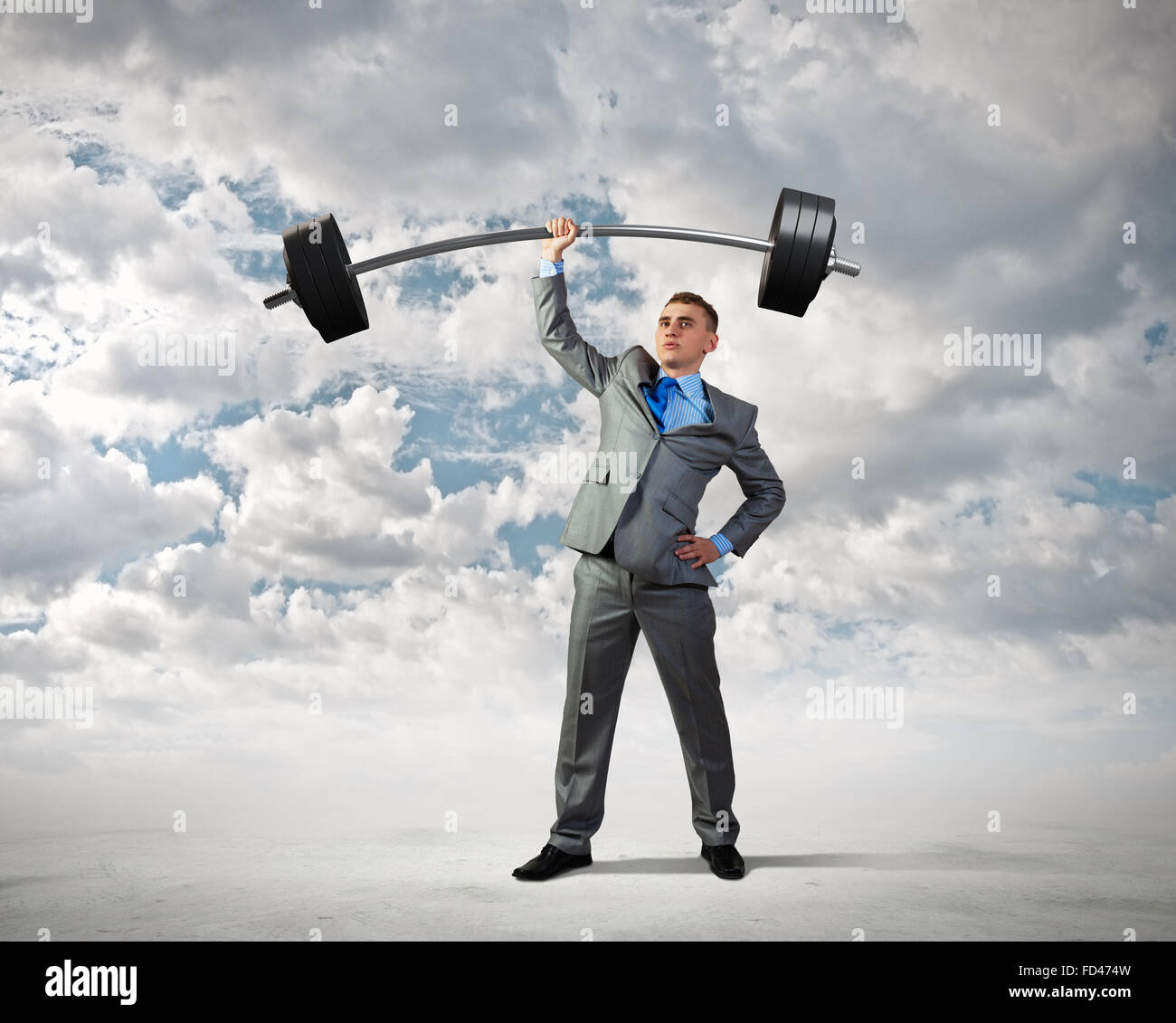 Lifter above head hi-res stock photography and images - Alamy
