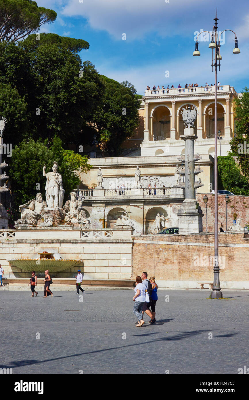 View from the pincian hill hi-res stock photography and images - Alamy