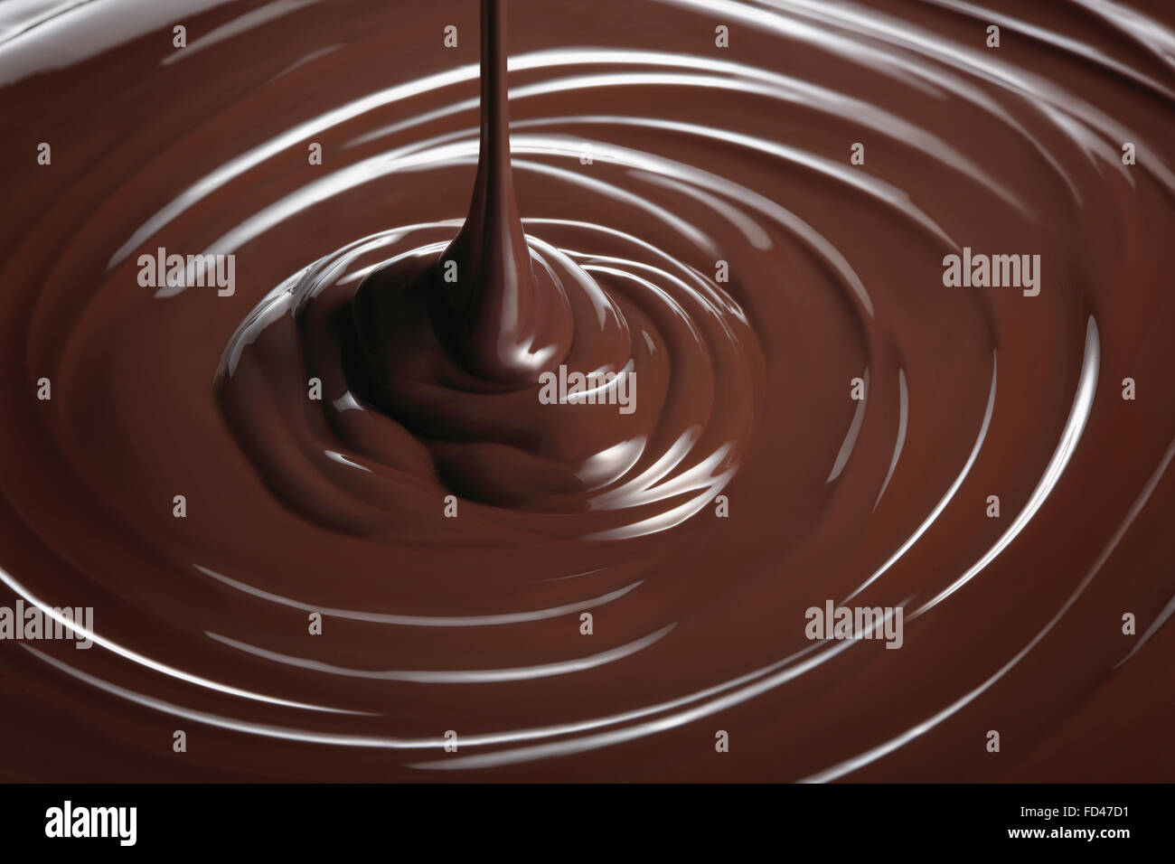 Chocolate ripple hi-res stock photography and images - Alamy