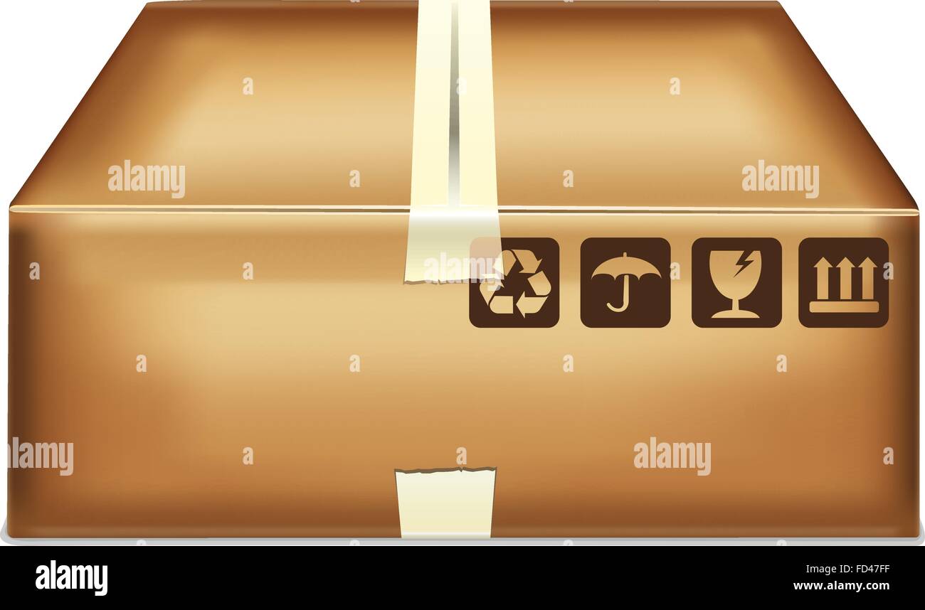 Cartoon box hi-res stock photography and images - Alamy