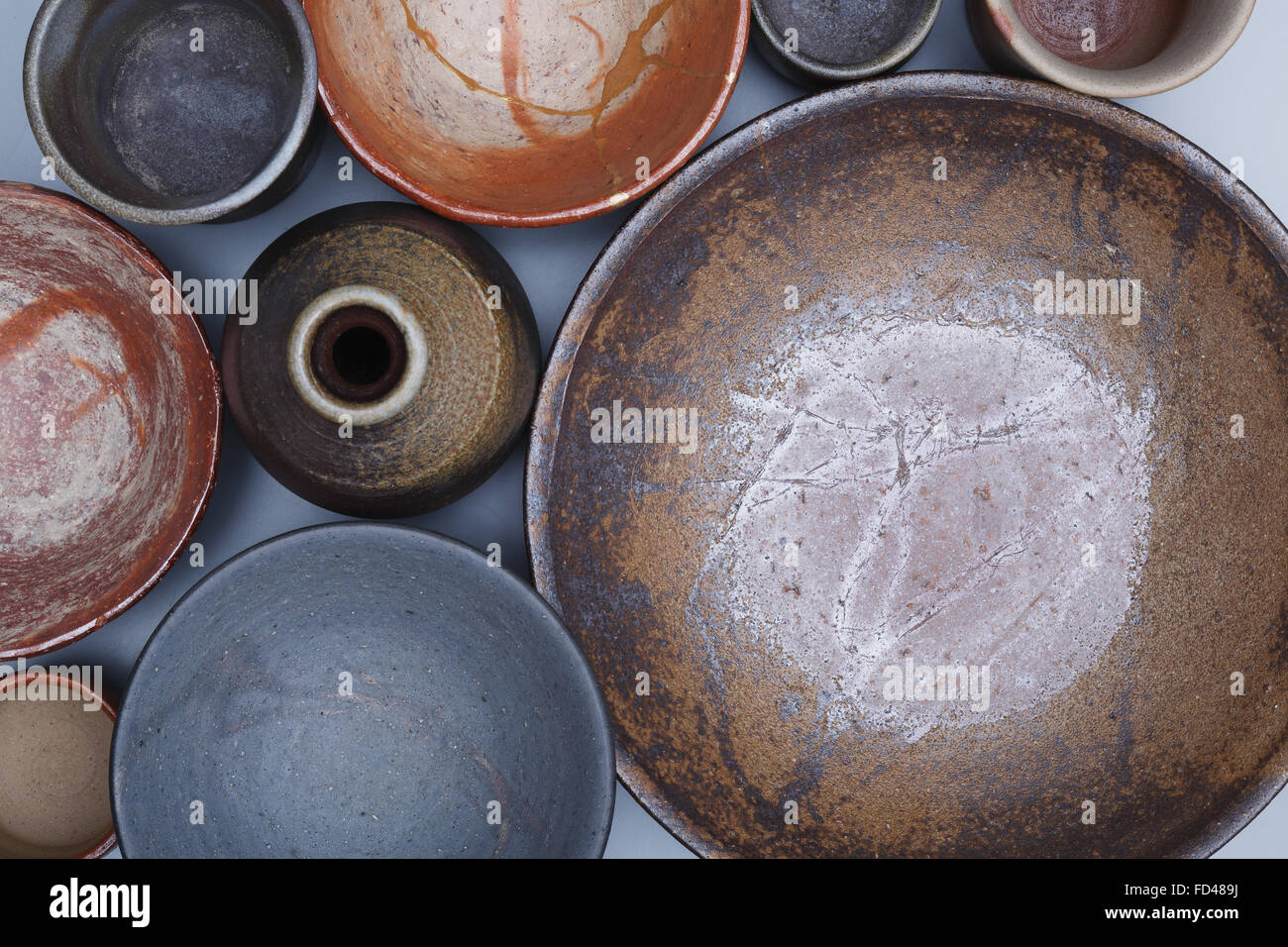 Japanese traditional pottery Stock Photo - Alamy