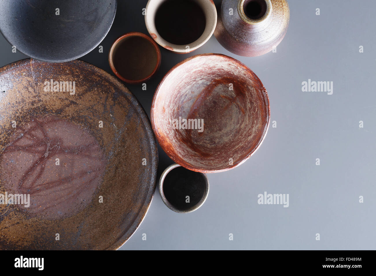 Japanese traditional pottery Stock Photo - Alamy