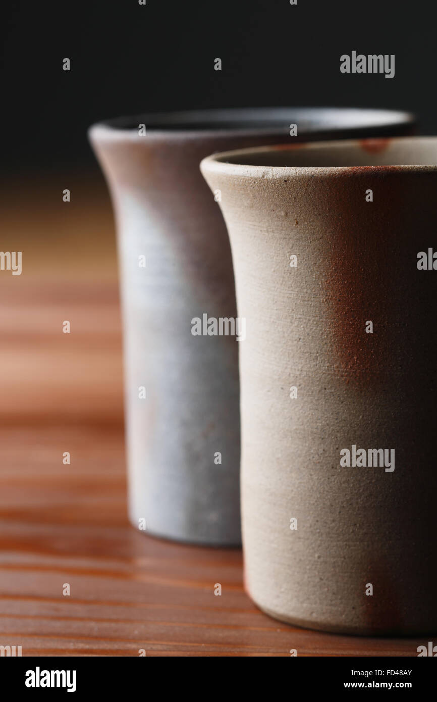 Japanese traditional pottery Stock Photo - Alamy