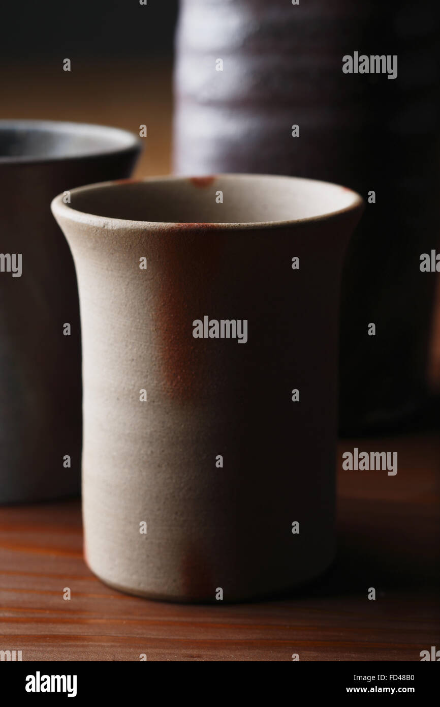 Japanese traditional pottery Stock Photo - Alamy