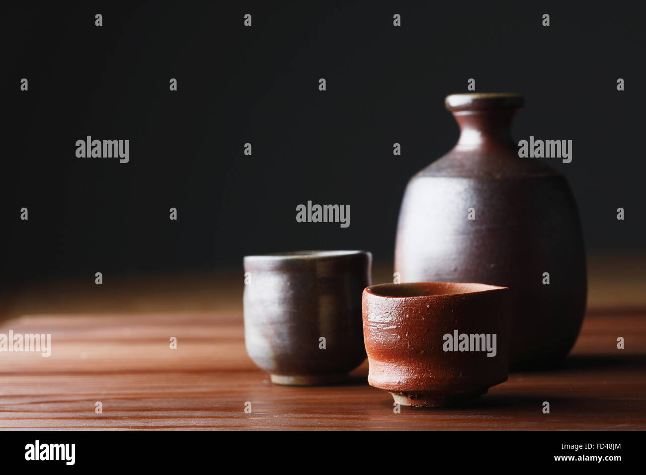 Japanese traditional pottery Stock Photo - Alamy