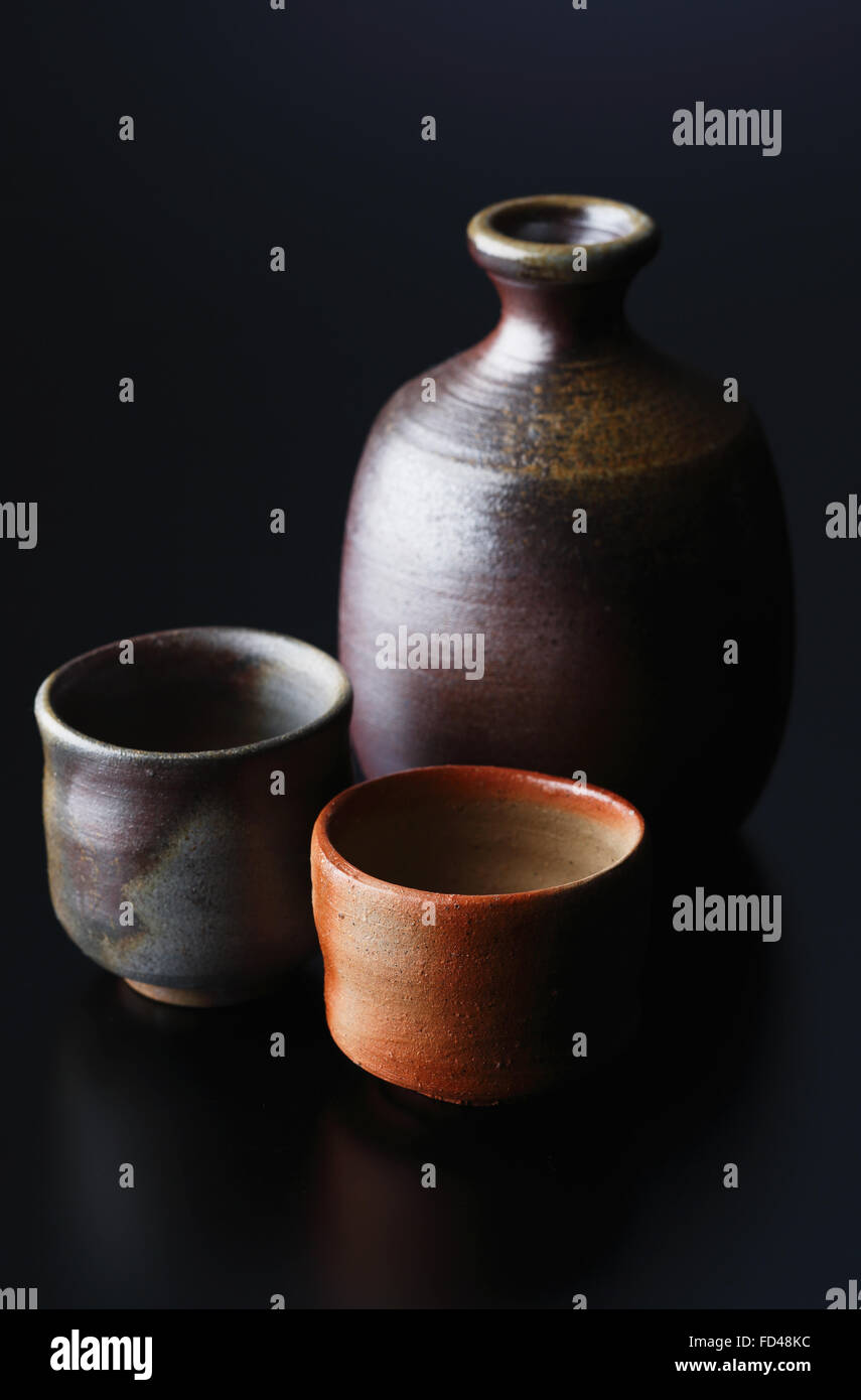 Japanese traditional pottery Stock Photo - Alamy