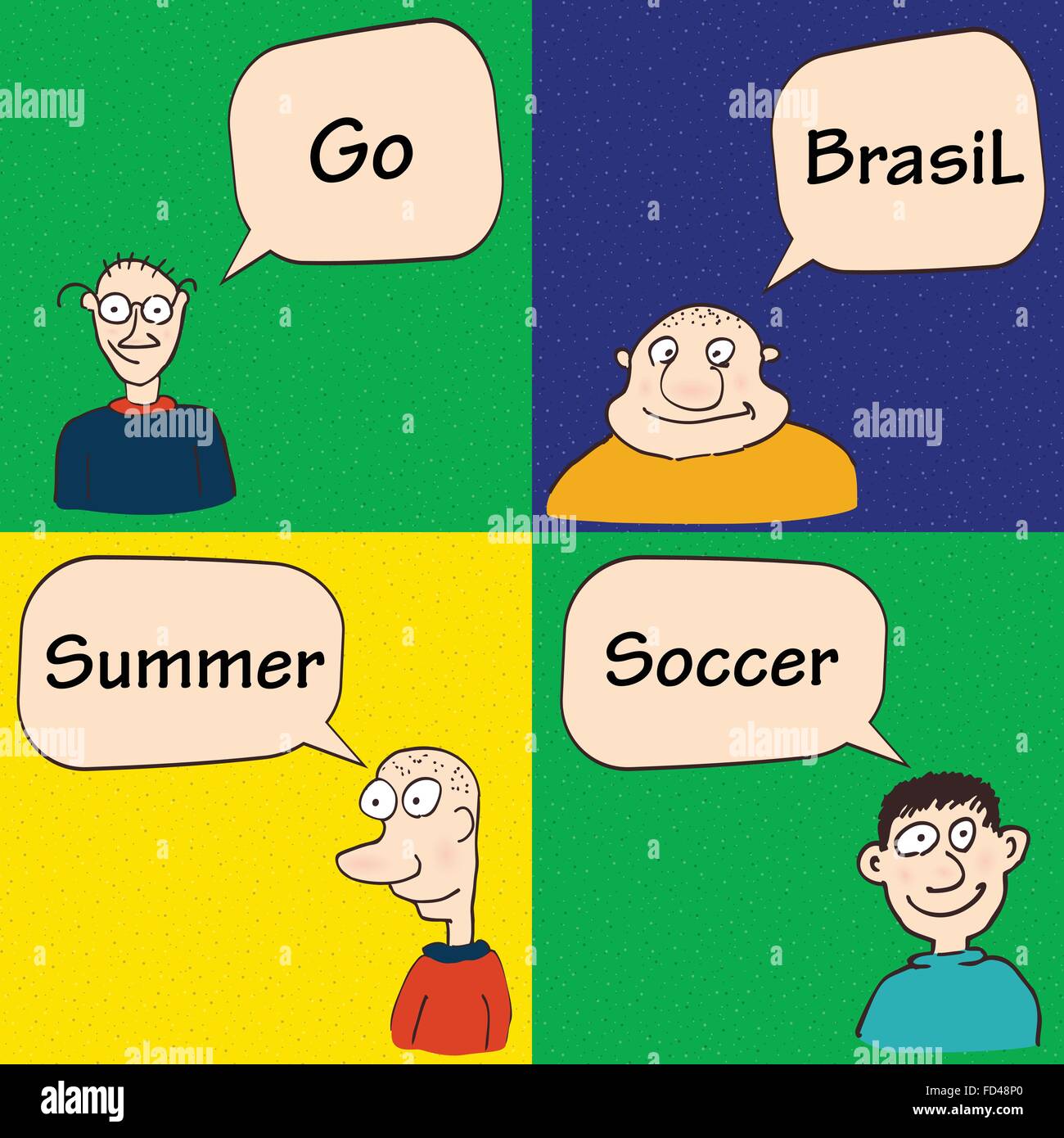 Soccer tv game Stock Vector Images - Alamy