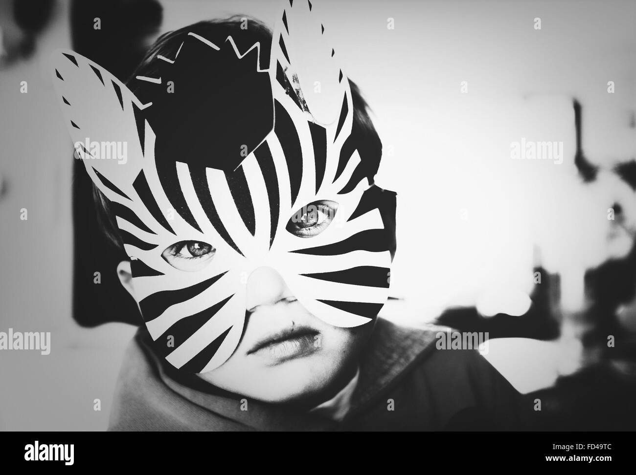 Boy animal mask hi-res stock photography and images - Alamy