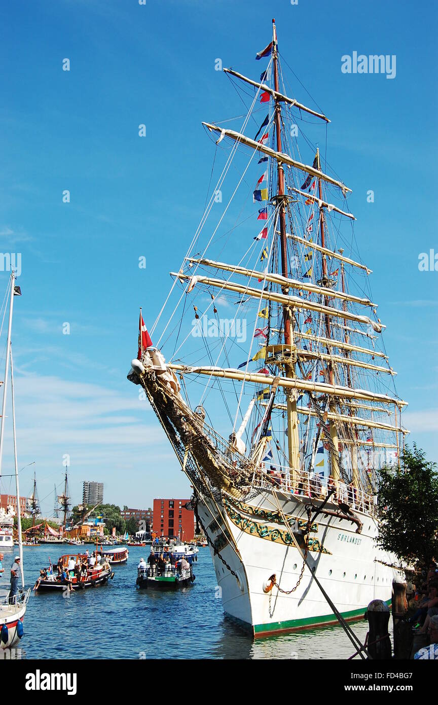 Sørlandet, the oldest Norwegian tall ship and the oldest full rigged ...