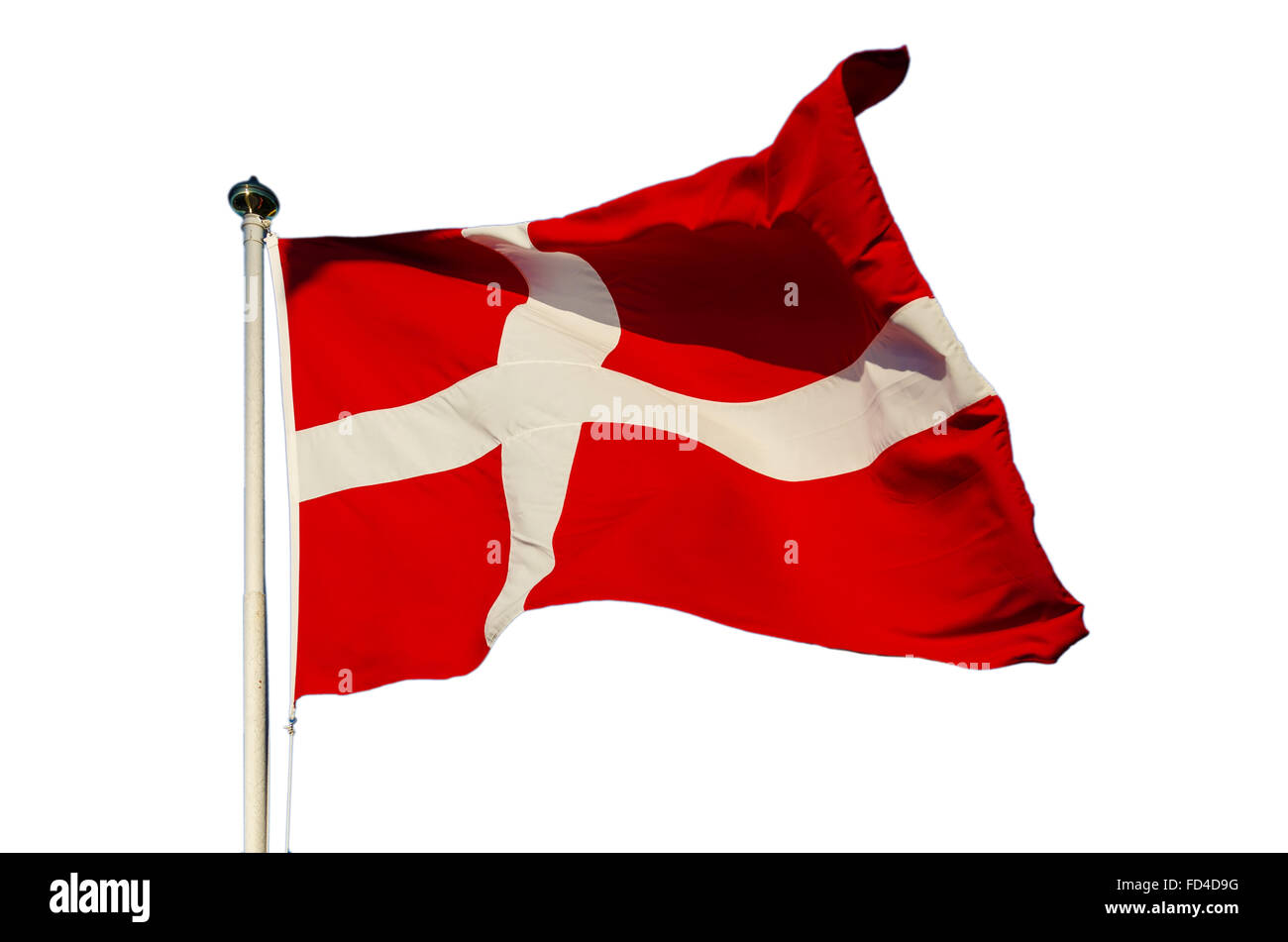 Europe denmark flag scandinavia Cut Out Stock Images & Pictures - Alamy