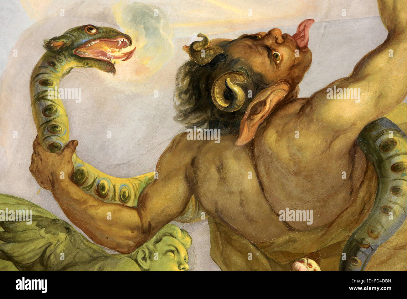 Satan devil painting hi-res stock photography and images - Alamy