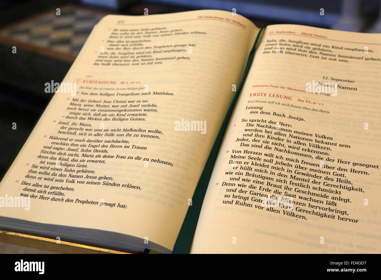 German bible hi-res stock photography and images - Alamy