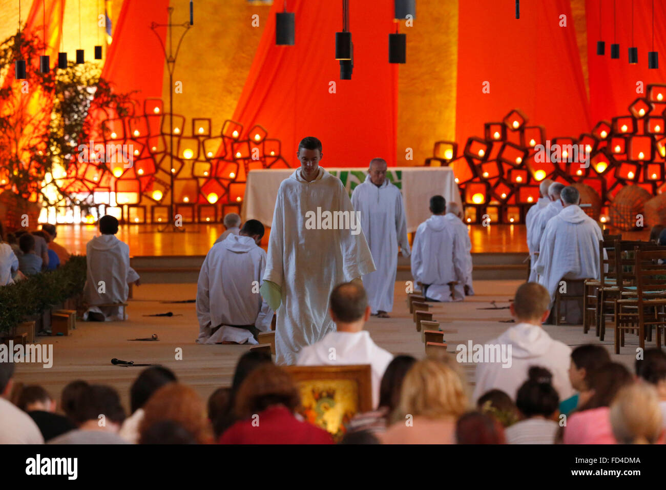 Taize church prayer hi-res stock photography and images - Alamy